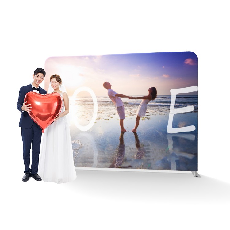 Onegyit Stretch Tension Fabric Display Stand, Aluminum Tube Frame ...