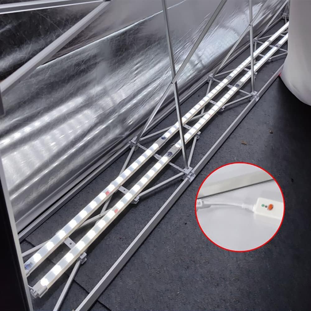 Onegyit Foldable Pop Up Stand Banner, SEG Fabric Graphic, LED Backlit ...