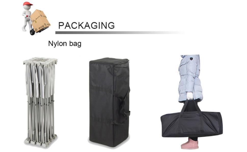 Onegyit Foldable Velcro Pop Up Backdrop Stand, Velcro Fabric Booth ...