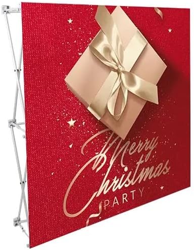 Onegyit Velcro Banner Stand, Foldable Pop Up Velcro Stand, Customized ...